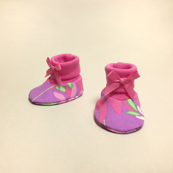 NICU Booties Wildflower – Itty Bitty Baby Boutique