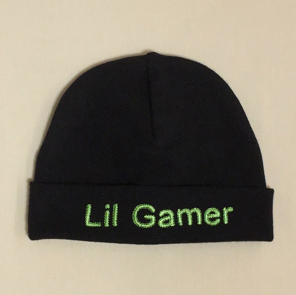 Lil Gamer Embroidered Hat – Itty Bitty Baby Boutique