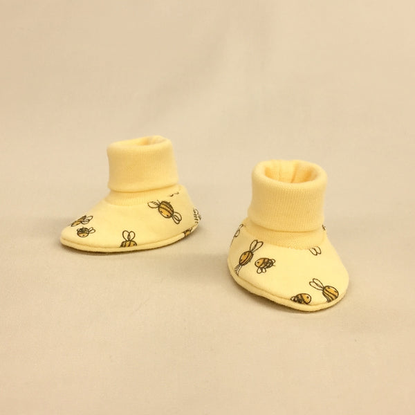 NICU Booties Honey Bee – Itty Bitty Baby Boutique