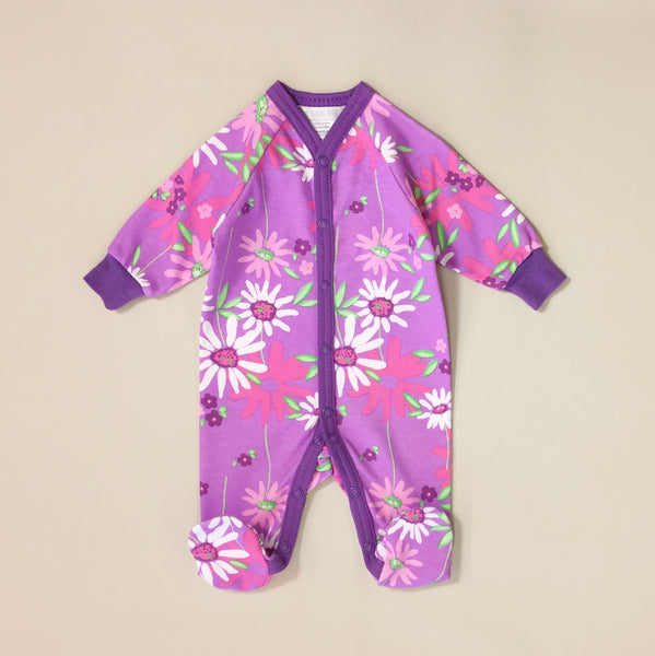 Snap Front Footed Sleeper – Itty Bitty Baby Boutique