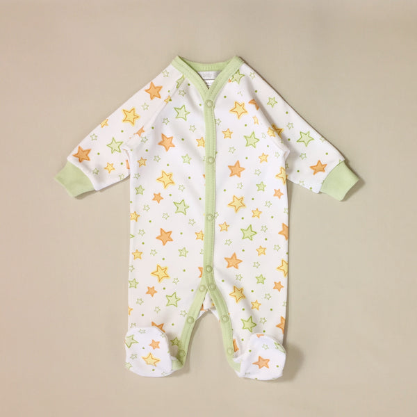Snap Front Footed Sleeper – Itty Bitty Baby Boutique