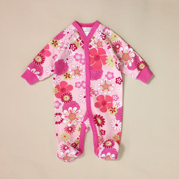 Snap Front Footed Sleeper – Itty Bitty Baby Boutique